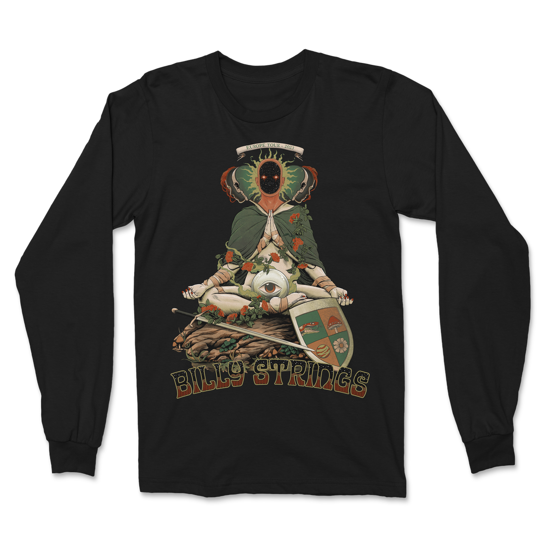 EUROPE FALL 2023 TOUR POSTER LONG SLEEVE – Billy Strings Merchandise