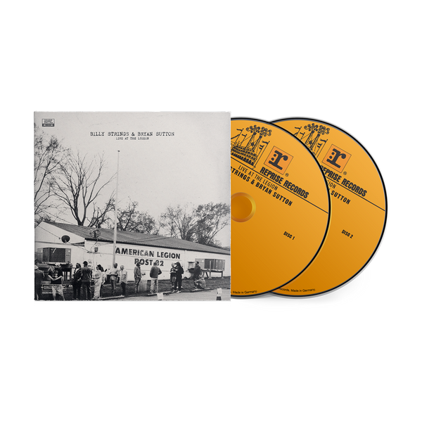 BILLY STRINGS & BRYAN SUTTON LIVE AT THE LEGION 2 CD WALLET – Billy Strings Merchandise